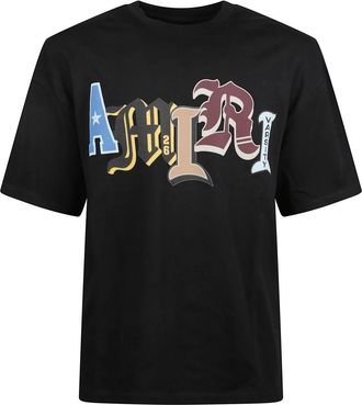 Amiri Homme, Tops, Noir, Taille: M T-shirt avec Logo