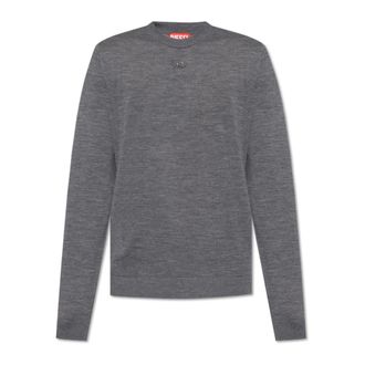 Diesel Pullover K-Valiam - - Knitwear - Herren - Grau - 2XL