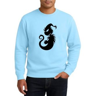 Generic Le Grinch Pull De Noel Homme Famille Drole Costume Enfant Sweatshirts The Noel 2025 Adulte col Rond Ugly Sweats Sweater Christmas Moche Pulls Vetement