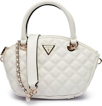 Guess Femme, Sacs, Blanc, Taille: ONE Size Sac bandouli&egrave;re &eacute;l&eacute;gant