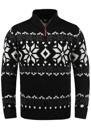 Solid Troyer SDNorwin Strickpulli mit Norweger Strickmuster