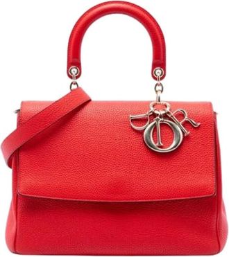 Dior Pre-owned Be Flap Bag - Femme - Pre-owned - Rouge - Taille: ONE Size