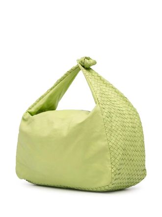 Bottega Veneta sac cabas Nappa Intrecciato Knot (2000-2011) - Vert