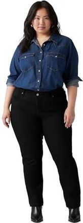 Levi's Plus Size 314 Shaping Straight Jeans Femme, Soft Black 2, 18 L