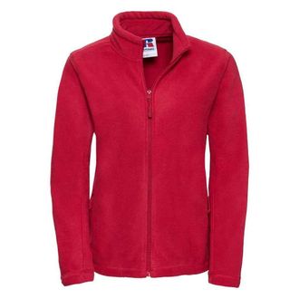 Russell Athletic Russell - Fleecejacke f&uuml;r Damen - F&uuml;r Au&szlig;en (Rot)