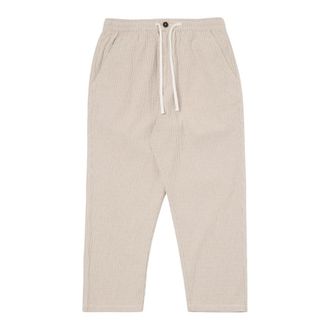 Universal Works Homme, Pantalons, Beige, Taille: W34 Pantalon Court Décontracté à Carreaux