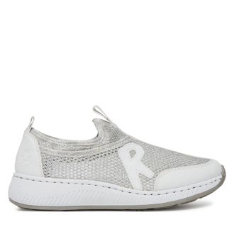 Rieker Sneakers Rieker N5554-81 Wei&szlig;