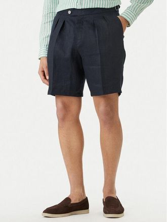 HUGO BOSS Stoffshorts H-Perin 50561858 Dunkelblau Tapered Fit