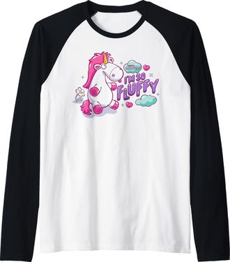 MINIONS Minions Im So Fluffy Unicorn Raglan