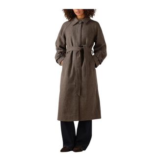 Object Objemma L/S Coat - - Coats - Damen - Braun - M