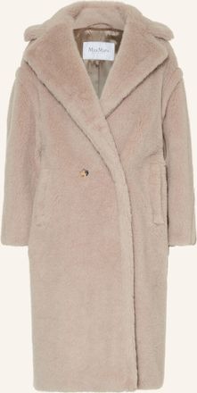 Max Mara Teddyfell-Mantel Tedgirl Mit Alpaka beige