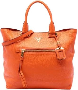 Prada Damen, Pre-Owned, Orange, ONE SIZEGr&ouml;&szlig;e