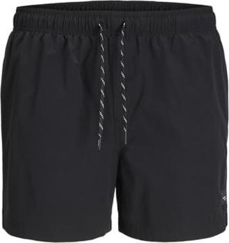 Jack & Jones JPSTMAUI JJSWIM Solid Short de Bain pour Homme Tailles S, M, L, XL, XXL, Noir, XXL