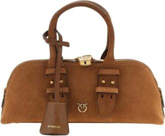 Pinko Pinko, Femme, Sacs, Brun, Taille: ONE Size Sac Bowling