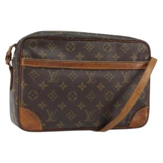 Louis Vuitton Sac bandouli&egrave;re en toile Pre-owned - Femme - Pre-owned - Brun - Taille: ONE Size