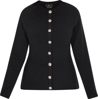 Faina Strickjacke Frauen Schwarz