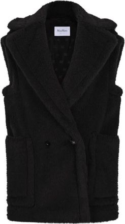 Max Mara Femme, Vestes, Noir, Taille: 36 FR Bormida Vest