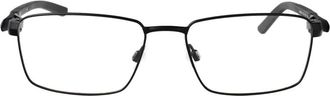 Nike unisex, Accessoires, Noir, Taille: 54 MM 8140 Rectangle Eyeglasses