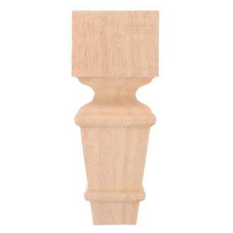 Artibetter POPETPOP Massivholz M&ouml;belbeine 15x6,5cm Runde Sofabeine Stabile Schrankf&uuml;&szlig;e Dekorative Holztischbeine f&uuml;r Kommoden und M&ouml;bel Minimalistisches Design E