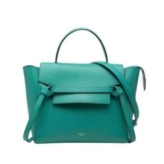 Celine Sac banane Pre-owned - Femme - Pre-owned - Vert - Taille: ONE Size