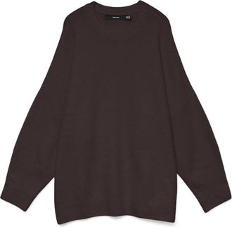 Vero Moda Curve Vmcboom Ls O-Neck Pullover Ga Noos Cur - Plus Size