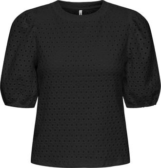 Only Onlelisa S/S O-Neck Top Box JRS