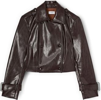 Motivi Femme, Vestes, Brun, Taille: 46 FR Veste Courte