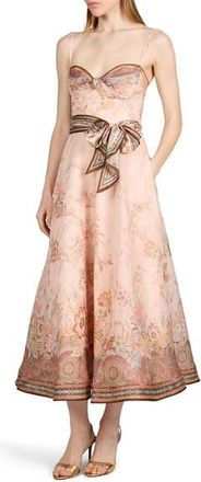 Zimmermann Robe midi imprim&eacute;e