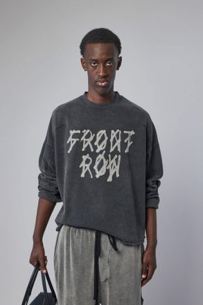 44 Label Group Longsleeve Tee Smudge Black + 44 Graff Dirty White