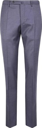 Incotex Homme, Pantalons, Gris, Taille: L Pantalon de ville ajust&eacute; en m&eacute;lange de laine