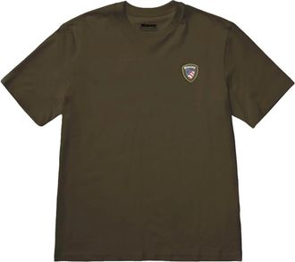 Blauer Homme, Tops, Vert, Taille: L Faxon T-Shirt