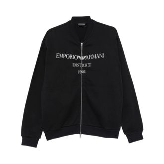 Emporio Armani Bomber - Homme - Vestes - Bleu - Taille: 3XL