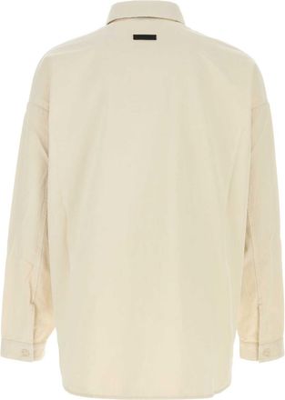 Fear of God Mens Shirt Beige Cotton