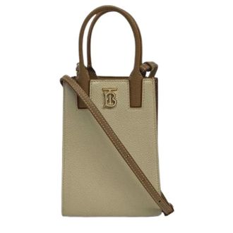 Burberry Pre-owned Francis Leather 2way Tote Bag - Femme - Pre-owned - Beige - Taille: ONE Size