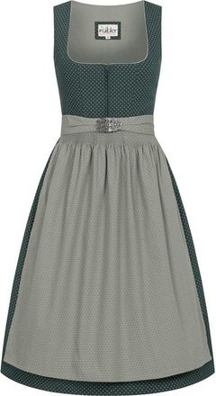 N&uuml;bler Trachtenkleid Midi Dirndl Petra in Gr&uuml;n von N&uuml;bler