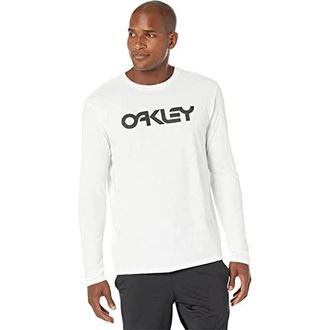 Oakley Mark II T-Shirt à Manches Longues 2.0, Blanc/Noir, L Unisexe