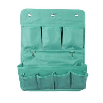 DOITOOL Wandh&auml;ngender Stoff aufbewahrungsbeutel Gr&uuml;n Langlebig und Vielseitig f&uuml;r Zuhause Bad K&uuml;che T&uuml;r Praktischer Organizer f&uuml;r Fernbedienung Brillen Notize