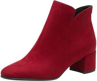 Tamaris Damen Stiefel Vegan rot 37
