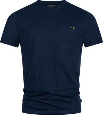 Indicode Herren INAndorra T-Shirt mit Rundhals-Ausschnitt | Herrenshirt Sommershirt f&uuml;r M&auml;nner Navy, XXL