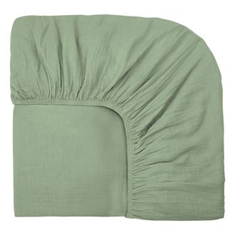 Haomy Drap-housse Dili en voile de coton Haomy