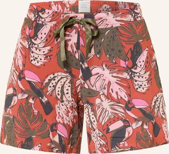 Schiesser Schlafshorts Mix+Relax orange