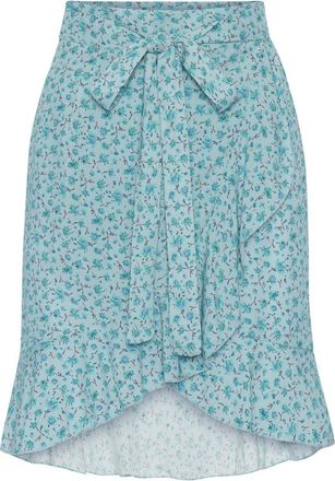 Americandreams Americandreams, Femme, Jupes, Bleu, Taille: 44 FR Milly Wrap Skirt Short