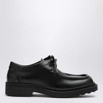 Bottega Veneta Schwarze Ben-Schn&uuml;rschuhe