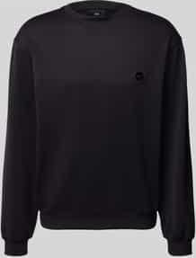 BALR. Sweatshirt mit Rundhalsausschnitt und Label-Detail