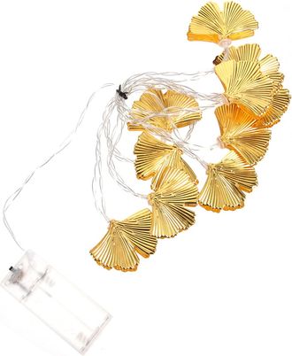 TOPBATHY 1 String String Leaf Light LED Streifen Licht Girlande Lichterkette Ginkgo Dekorationen Lichter Wie Pendelleuchte Kerze Weihnachtsdekor Farbe Festoon 