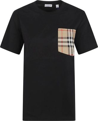 Burberry Femme, Tops, Noir, Taille: 34 FR Burberry T-shirts et Polos Noir