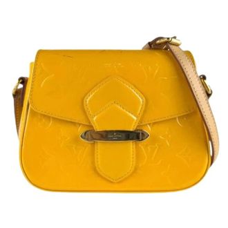 Louis Vuitton Sac bandouli&egrave;re Pre-owned Monogram Vernis - Femme - Pre-owned - Jaune - Taille: ONE Size