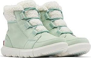 Sorel Femme Explorer Carnival Wp Casual Winter Boots, Sea Sprite Sea Salt Explorer 2 Carnival Cozy, 41 EU