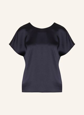 Luisa Cerano Luisa Cerano Blusenshirt Aus Satin blau