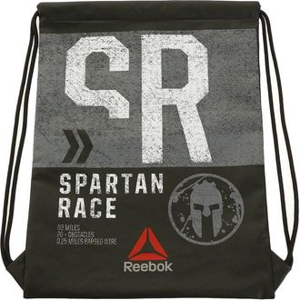 Reebok Spartan Turnbeutel, Unisex, Erwachsene, Schwarz, Einheitsgröße